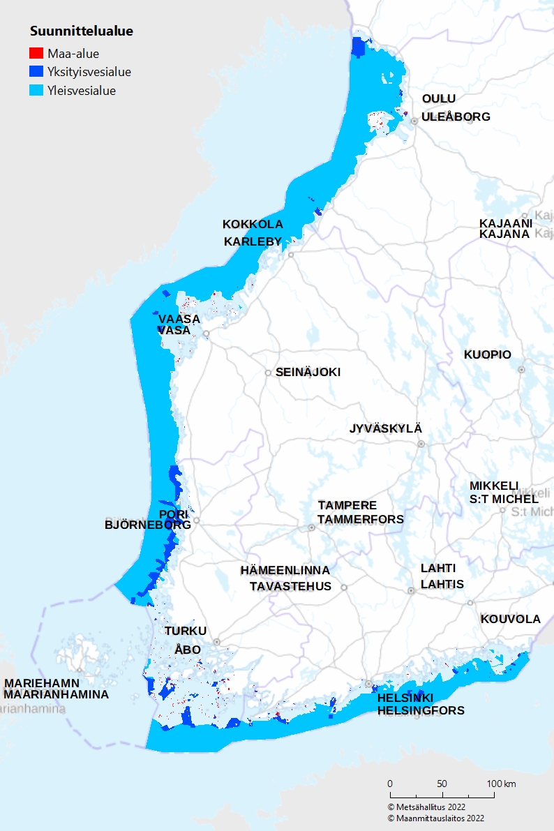 Merialueen luonnonvarasuunnittelu | Metsähallitus